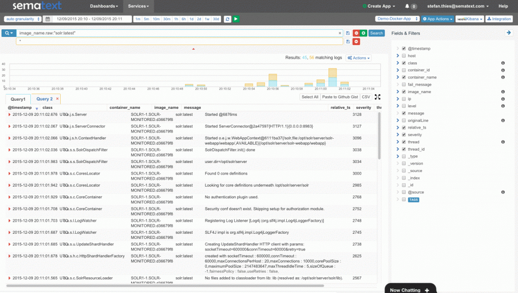 Docker Solr How To Monitoring The Official Solr Docker Image Sematext