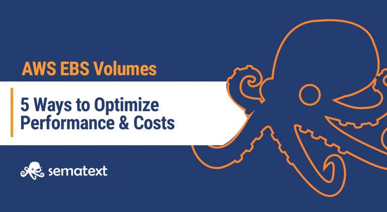 AWS EBS Optimized: 5 Ways to Boost Performance & Cut Costs - Sematext