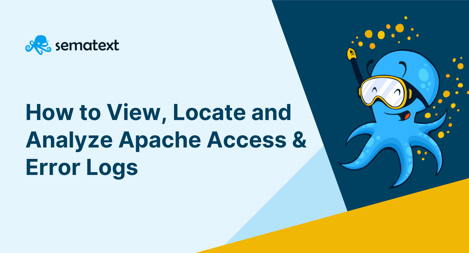 How To View Analyze Apache Access Error Log Files Sematext